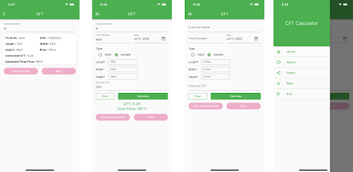 CFT Calculator Android App