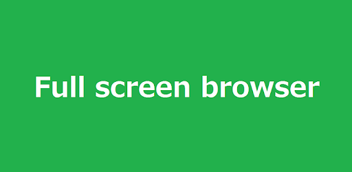 Full screen browser-screenshot Android App