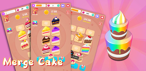 Merge Cake Mania - idle baking tycoon Android App