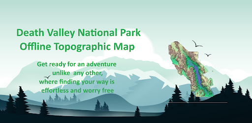 Death Valley Offline Topo Map Android App