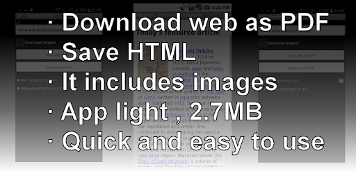 Read Web Offline Free Android App