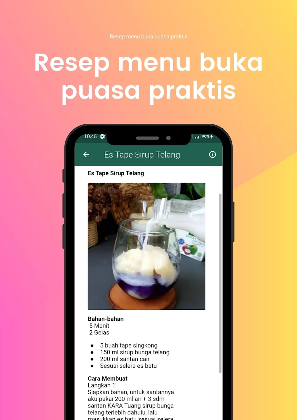Resep menu buka puasa praktisアプリをPCでダウンロード - LDPlayer Resep menu buka puasa praktisアプリをPCでダウンロード - LDPlayer