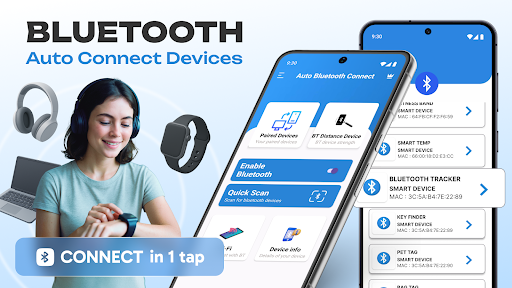 Download and Run Bluetooth Auto Connect Devices on PC for Free