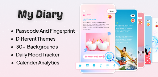 Daily Journal Diary with Lock Android App