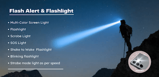Flash Alert & Flashlight Android App