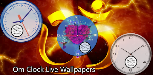 Om Clock Live Wallpaper Android App