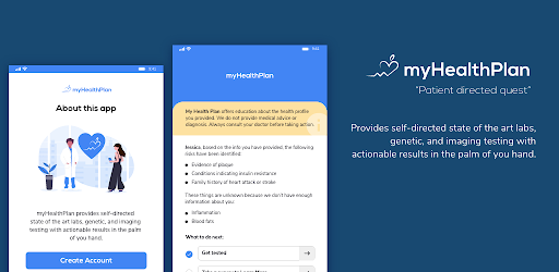 My Health Plan Android App