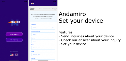 ANDAMIRO SERVICE Android App