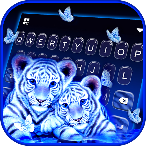 Neon Tiger Cubs Keyboard Backg - Apps on Google Play