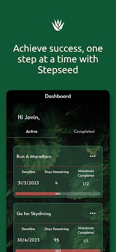 Stepseed: AI Goal Tracker for PC / Mac / Windows 11,10,8,7 - Free Download - Napkforpc.com