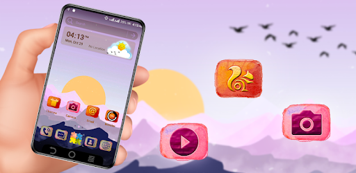 Sunset Art Launcher Theme Android App