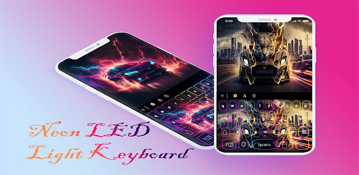 Storm Cars Neon Led Keyboard Android App