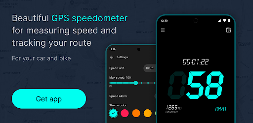 GPS Speedometer and Tracker Android App