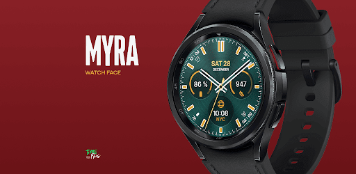 Myra Classic Analog Watch Face Android App