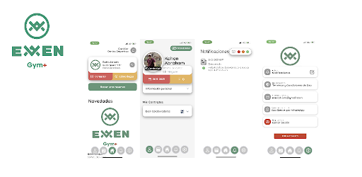 Exen Gym+ Android App