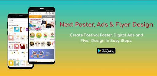 Next Poster, Flyer & Ads Maker Android App