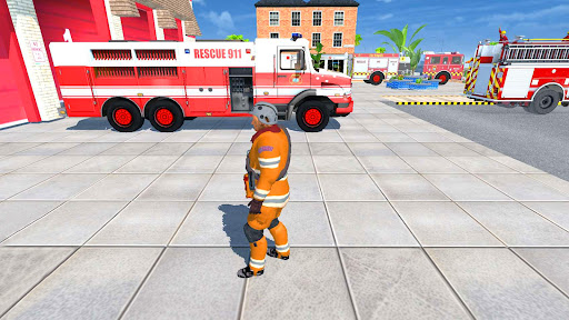 Download and Play Fire Rescue Truck Simulator 3D on PC (Emulator)