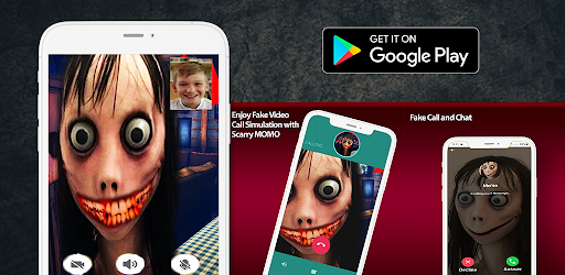 Scary Momo Fake Call Chat Android App