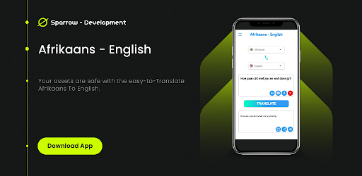 Afrikaans - English Translator Android App