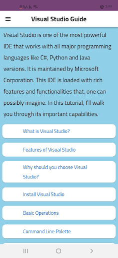 Tải Visual Studio Guide App trên PC