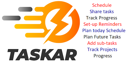 Taskar : Daily Schedule, Track Progress, Reminder Android App